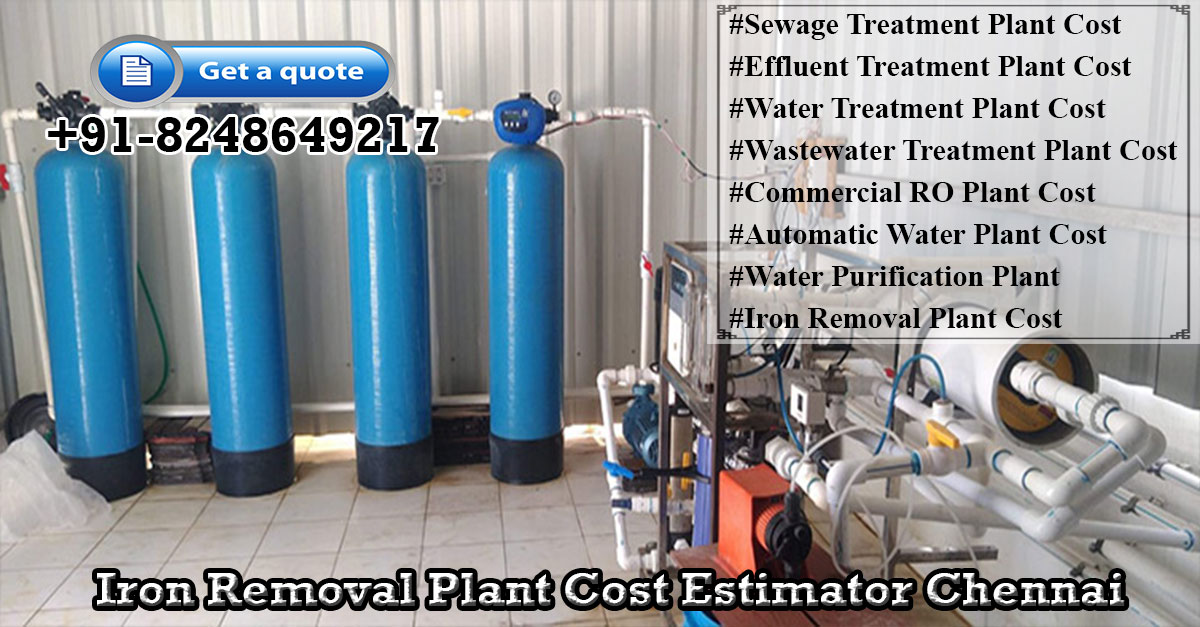 Iron Removal Plant in Chennai|Tamilnadu|India|Karnataka|Andhra